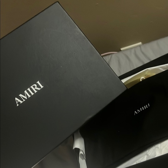 AMIRI | Shoes | Amiri Black Shoe Box | Poshmark